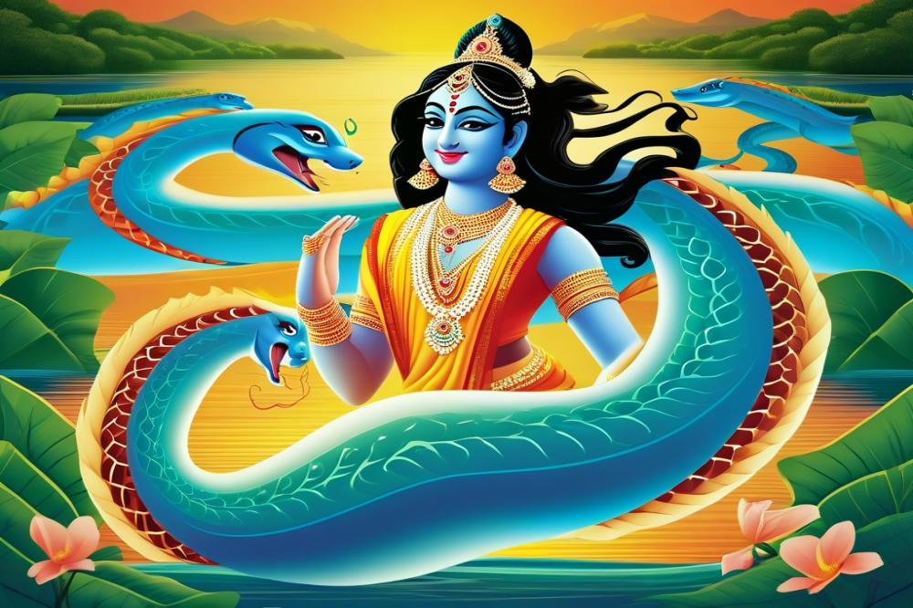 Krishna And Kaliya: The Epic Tale Of The Serpent's Defeat - Snake types
