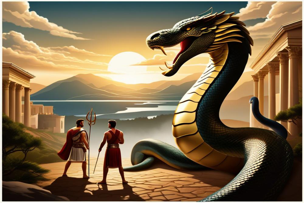 Unraveling The Myth: How Apollo Conquered Python The Serpent In Greek ...